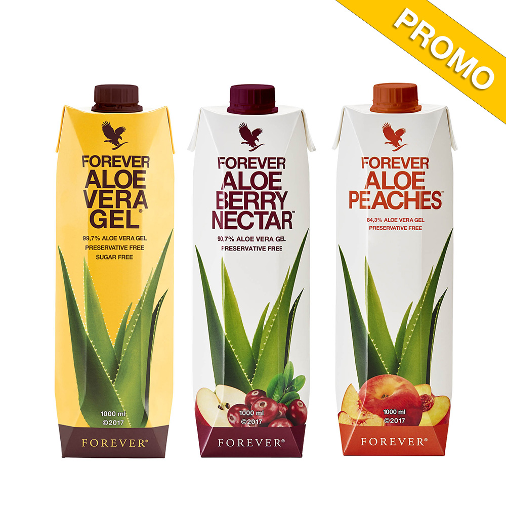 MINI TRIPACK 330 ml ALOE BERRY NECTAR | Forever Living Malta